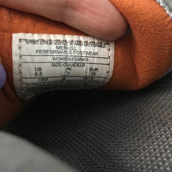 Merrell | Shoes | Merrell Sprint Streak Ventilator Training Us 85 ...